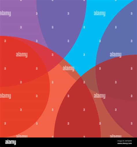 Colorful Circle Blend Abstract Logo Background Vector Design Stock