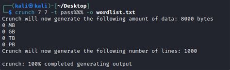 Wordlist Generator Using Crunch 6 Methods Golinuxcloud