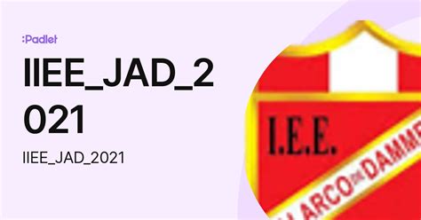Iieejad2021 Iieejad2021 Profile Padlet