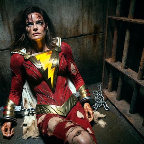 Mary Marvel Imprisoned By Wbatson99 On Deviantart