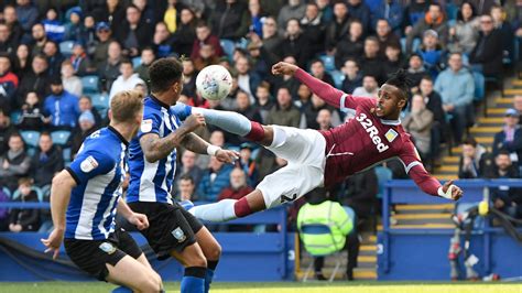 Sheffield Wednesday 1 3 Aston Villa Villa Score Two Stoppage Time