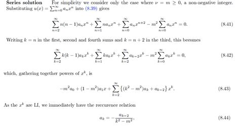 Bessel Equation And Bessel Fuctions