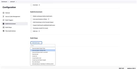 Execute Katalon Tests On Jenkins With Testcloud Environment Katalon Docs