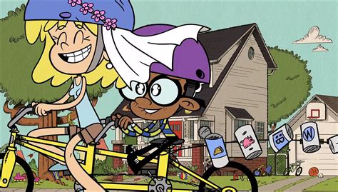 Image S1e11a Lori And Clyde On Bike Png The Loud House Encyclopedia