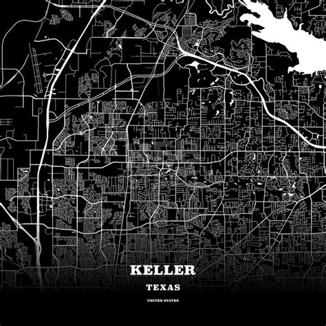 Keller Texas Usa Map Map Poster Poster Template Usa Map
