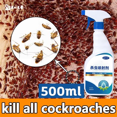 Cockroach Killer Spray 500ml Cockroach Killer Cockroach Bait Cockroach Trap Safe And Non Toxic