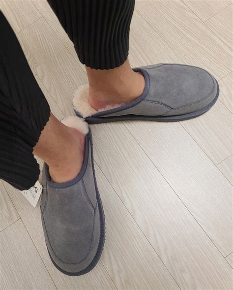 As Ugg 맨즈 브레드 호주 에버 어그 슬리퍼 15563 Grey 방수되는 어그 겨울맞이 템 남자 어그슬리퍼 추천 네이버 블로그