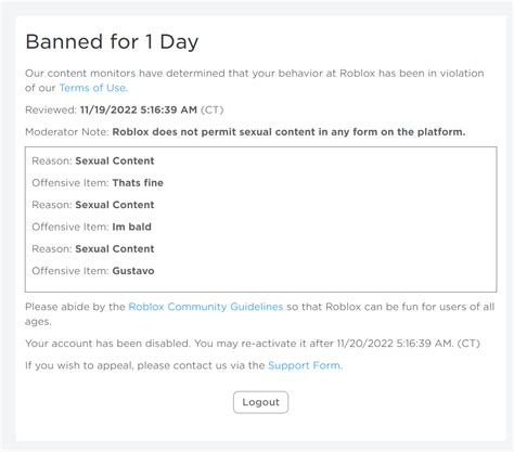 Was Playing Natural Disaster Survival And I Got Kicked For This R Robloxbans