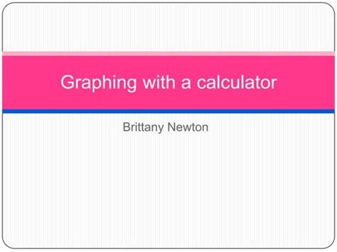 Mean Median Range Mode On Ti 84 Ppt Computing Technology And Computing