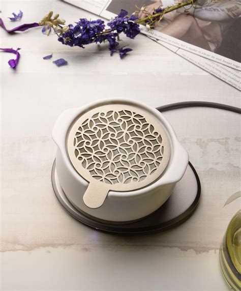 Jun Self Heating Diffuser Set Jasmine White