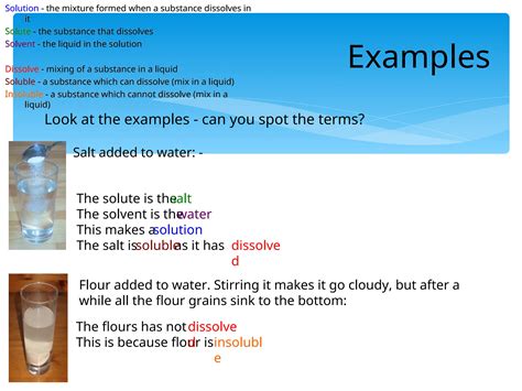 Solution Igcse Chemistry Formation Of Solution Ppt Chemistry Science