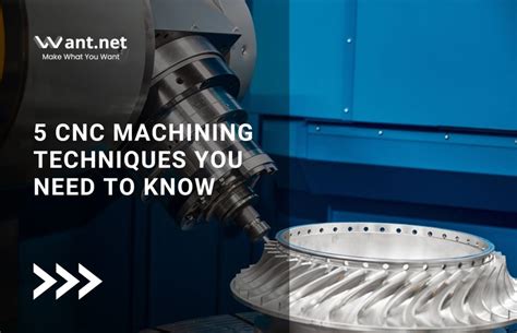 5 CNC Machining Techniques You Need To Know Want Net