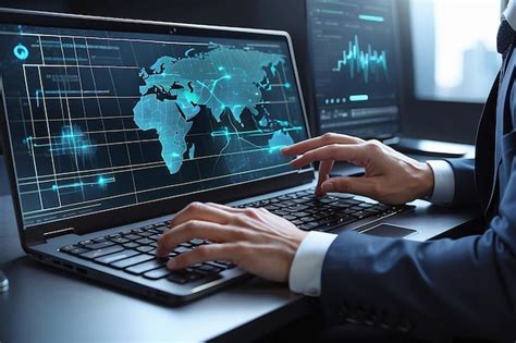 Premium Photo Hands Typing The Keyboard To Create Innovative Software