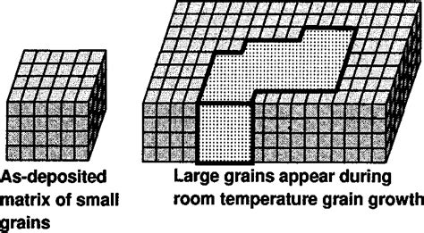 Sketch Of The Grain Morphology Observed During Room Temperature