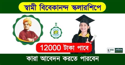 Svmcm Scholarship স্বামী বিবেকানন্দ স্কলারশিপে ছাত্রছাত্রীরা কিভাবে