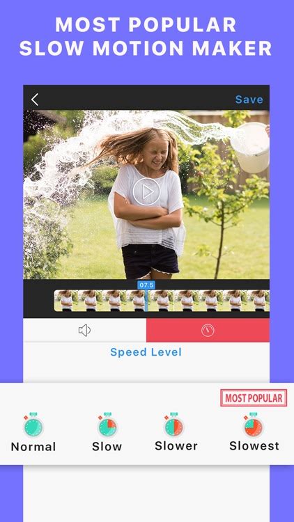 Slow Mo Speed Motion Camera Editor Slo Fast Video By Mak Apps Llc