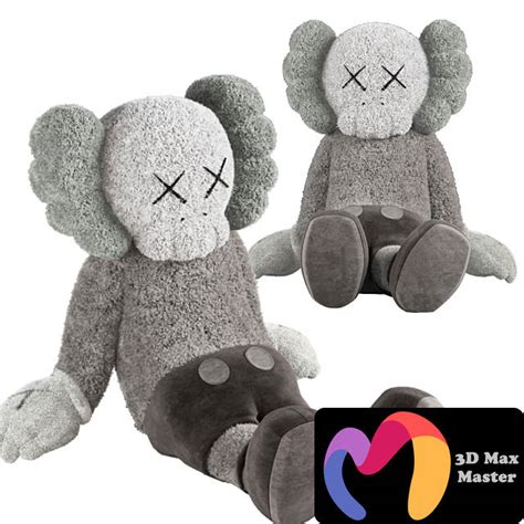 Kaws Doll No2 3dmaxter