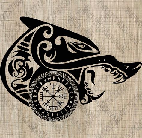 Norse Mythology Fenrir Tattoos