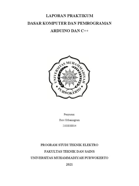 Laporan Praktikum Daskompro Tentang Arduino Uno Pdf