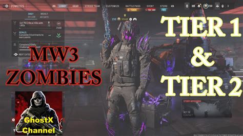 Double Speed Mw3 Zombies Tier 1 And 2 Run With Beginners 🎮🧟‍♂️ Youtube