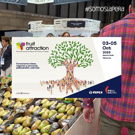 La DOP Peras de Rincón de Soto en Fruit Attraction Peras de Rincón de Soto