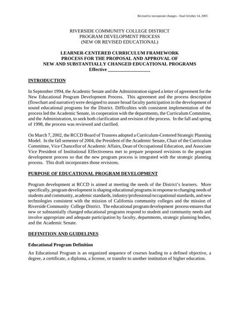 Pdf Learner Centered Curriculum Framework Process For … Dokumen Tips