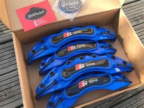 Audi Sline Blue Big Brake Caliper Covers A A A A A A A Etsy