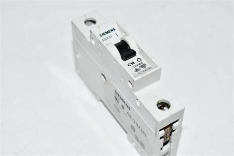 Siemens 5sx21 D3 230 400v C10 Amp Circuit Breaker Vb Industrial Supply