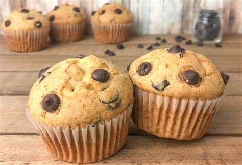 Muffins De Vainilla Con Chips De Chocolate Camu Cocina