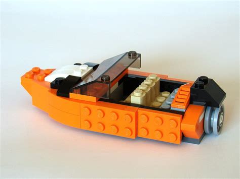 Lego Moc 31017 Motor Boat By Tomik Rebrickable Build With Lego