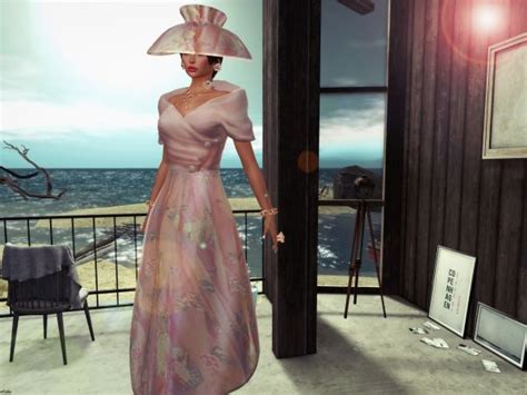 배경 화면 모자 유행 머리 화신 프랑스 웨딩 드레스 피부 마법 쇼핑 블로거 행사 Virtual 새로운 예쁜 소녀 아름다움 혼례 스타일