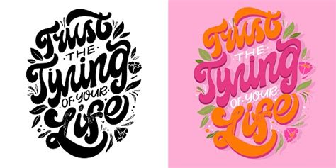 귀여운 손으로 그린 낙서 레터링 아트 레터링 엽서 티셔츠 디자인 티셔츠 프린트 머그잔 프린트 T 셔츠에 대한 스톡 벡터 아트 및 기타 이미지 Istock