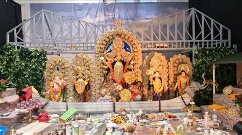 Durga Puja 2022 বাংলা থেকে দূরে তবু বাঙালিয়ানায় ভরপুর আমস্টারডামের