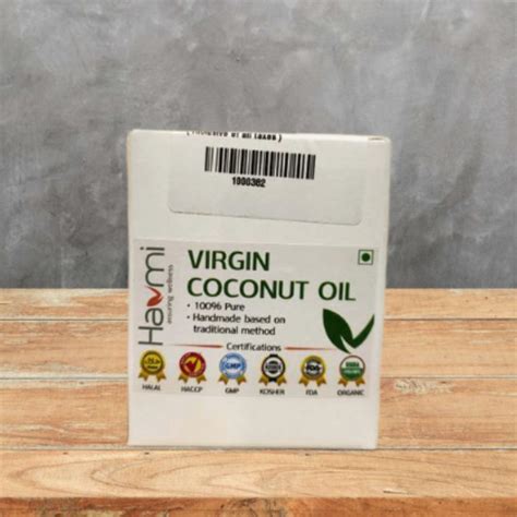 100 Pure Organic Virgin Coconut Oil 150 Ml Extracted From Raw Coconut