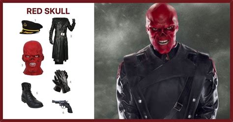 Dress Like Red Skull Costume Halloween And Cosplay Guides