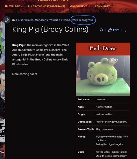 Could A Mod Admin Try And Remove The Work In Progress Category For Me