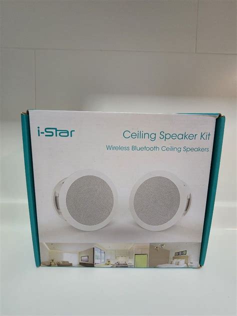 Istar 12302r Wireless Bluetooth Speaker Ceiling Kit Audio Soundbars Speakers And Amplifiers On