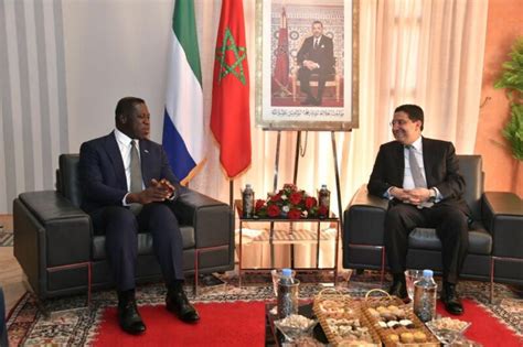 الدار بوريطة المغرب يدعم الدور الذي تقوم به سيراليون لإصلاح مجلس