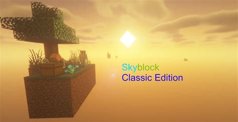 Skyblock Classic Edition Minecraft Map