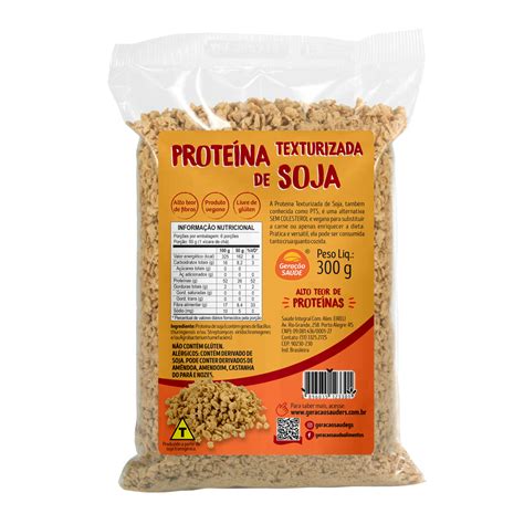 Proteína Texturizada de Soja 300 g Geração Saúde