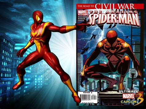 Ultimate Marvel Vs Capcom 3 Spider Man Alternate Costumes Spider