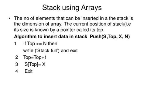 introduction to stack