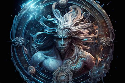 Signo Do Zodíaco Aquário Um Dos Doze Signos Astrológicos Do Zodíaco