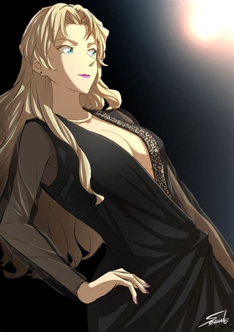Vermouth Meitantei Conan Drawn By Sooma Danbooru