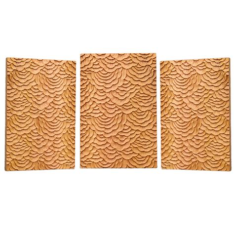 3d Wavy Wall Panel Cladding For Outdoor Wall Home Building Wooden