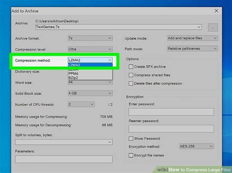 6 Ways To Compress Large Files WikiHow