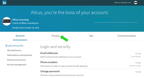 Linkedin How To Hide Your Connections Altius Learning