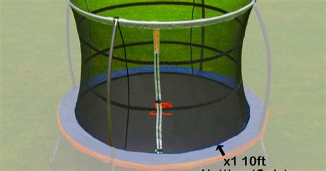 10ft Jump Power Trampoline Netting