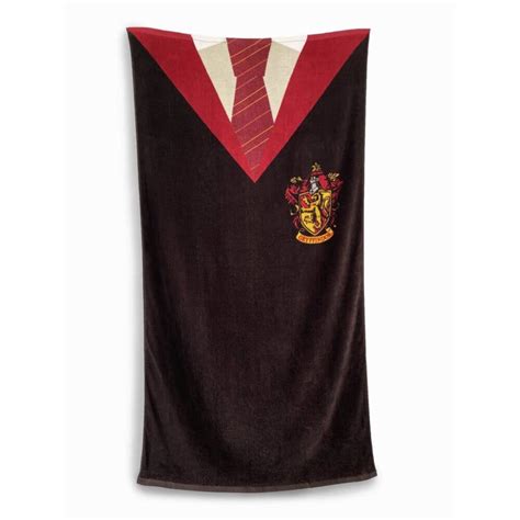 【哈利波特】harry Potter 葛萊芬多學院服造型浴巾 Dope 私貨｜電影、音樂、潮流周邊商品