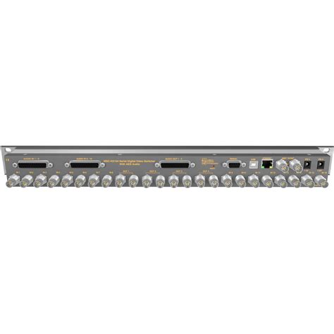 Matrix Switch Msc Xd164del 16 Input 4 Output 3g Sdi Video Router With Button Panel And Aes Audio